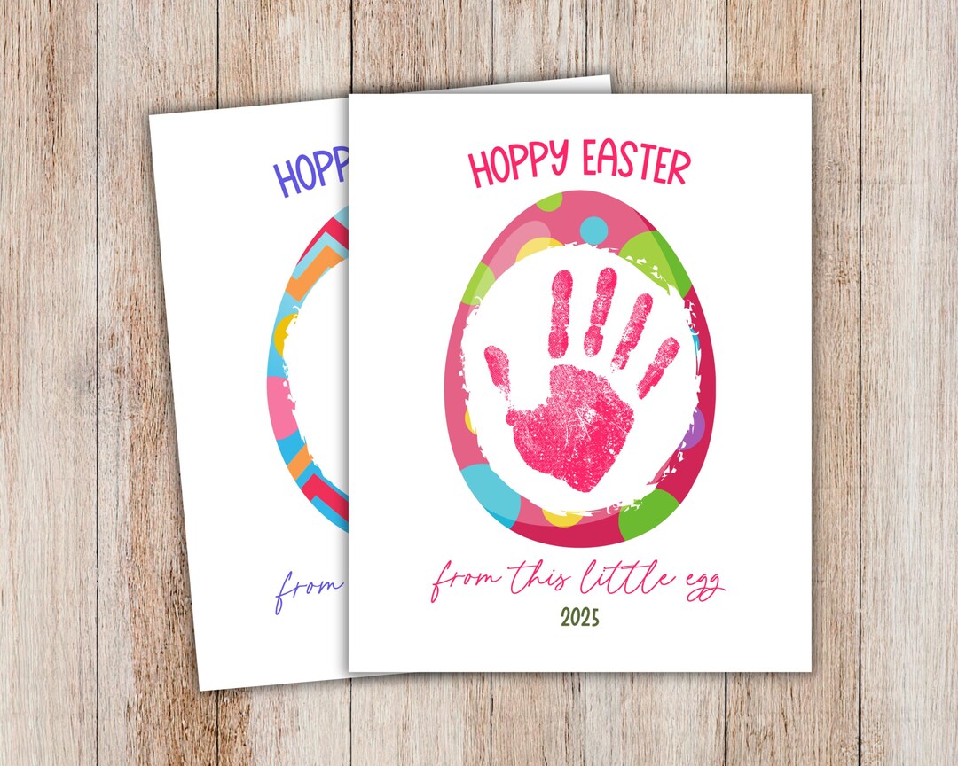 Easter Handprint Art, Easter Activity, Easter Handprint Craft, Easter ...