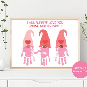 Mother's Day/father's Day/grandparent's Day/valentine's Day Handprint ...