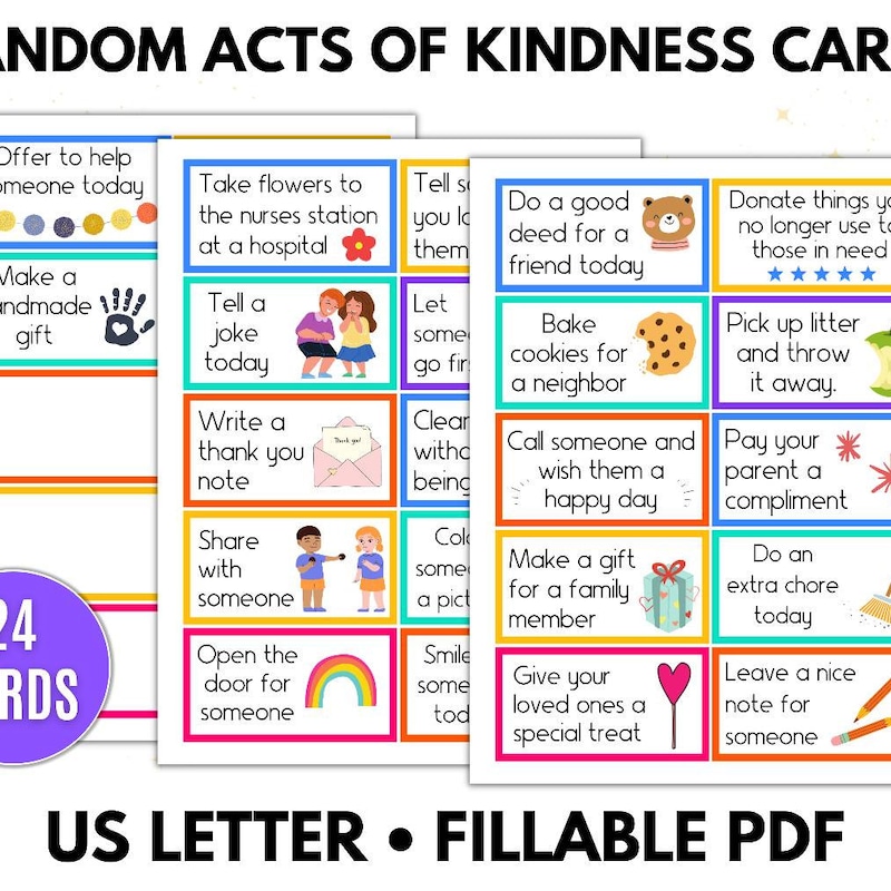 Kindness Cards - Etsy