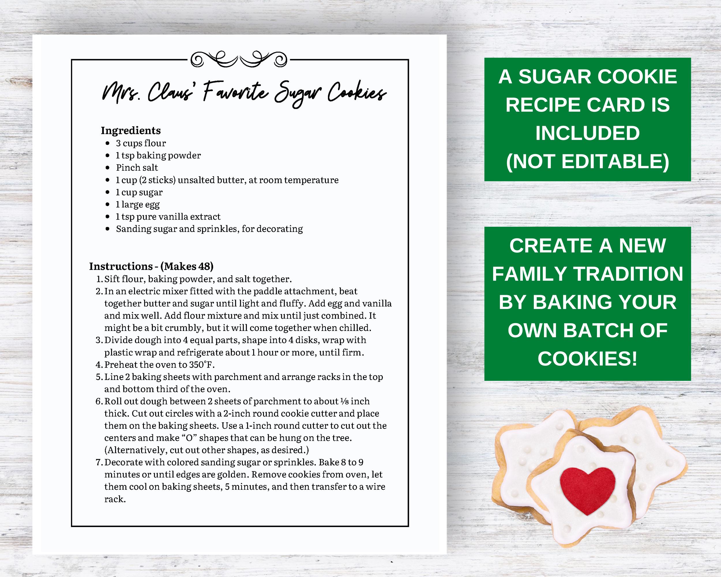 Letter From Mrs. Claus, Editable Letter From Mrs Claus, Mrs Claus ...