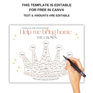 Pageant Fundraiser, Pageant Crown Fundraiser, Pageant Fundraiser Flyer ...