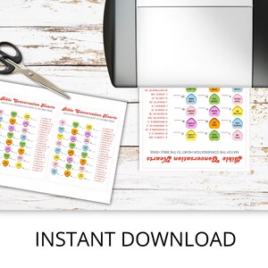 God's Conversation Hearts Bible Match Game, Church Game, Bible Verse ...