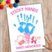 State Fair Handprint Craft, Handprint Keepsake, Summer DIY Craft ...