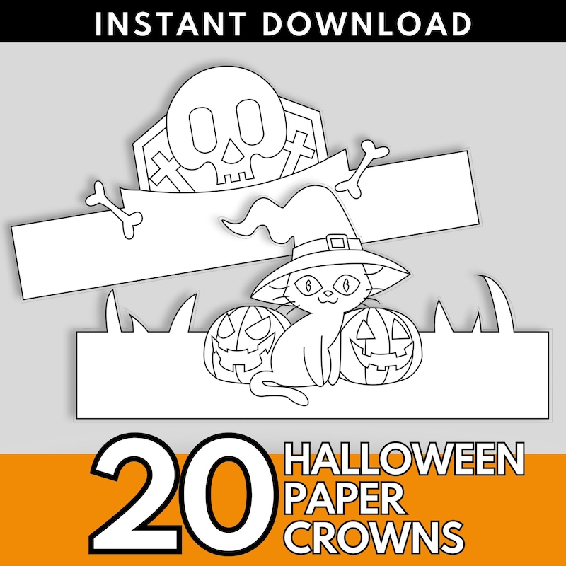 Halloween Crown - Etsy