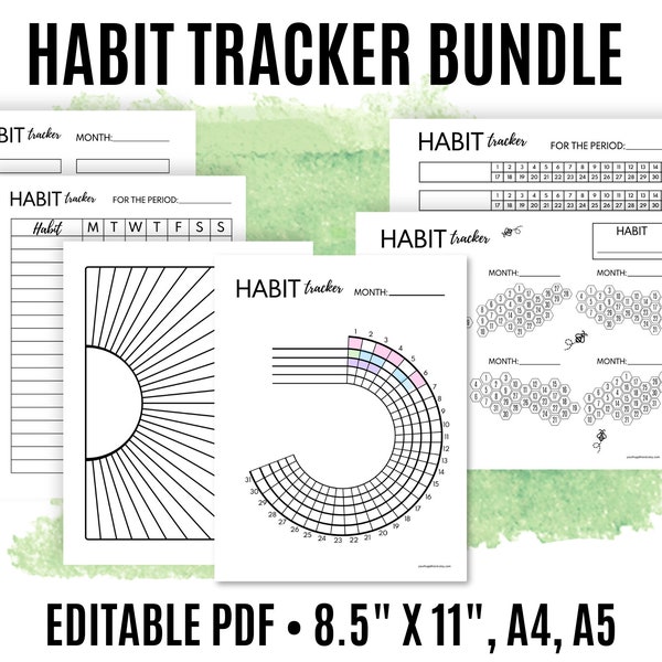 Circle Tracker - Etsy