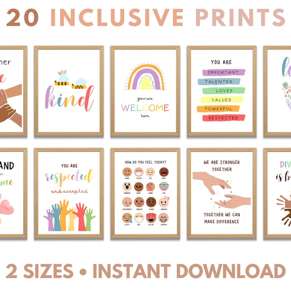 Diversity Safe Space Poster - Etsy