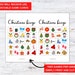 Christmas Printable Bingo Cards Includes Calling Card and Chips ...