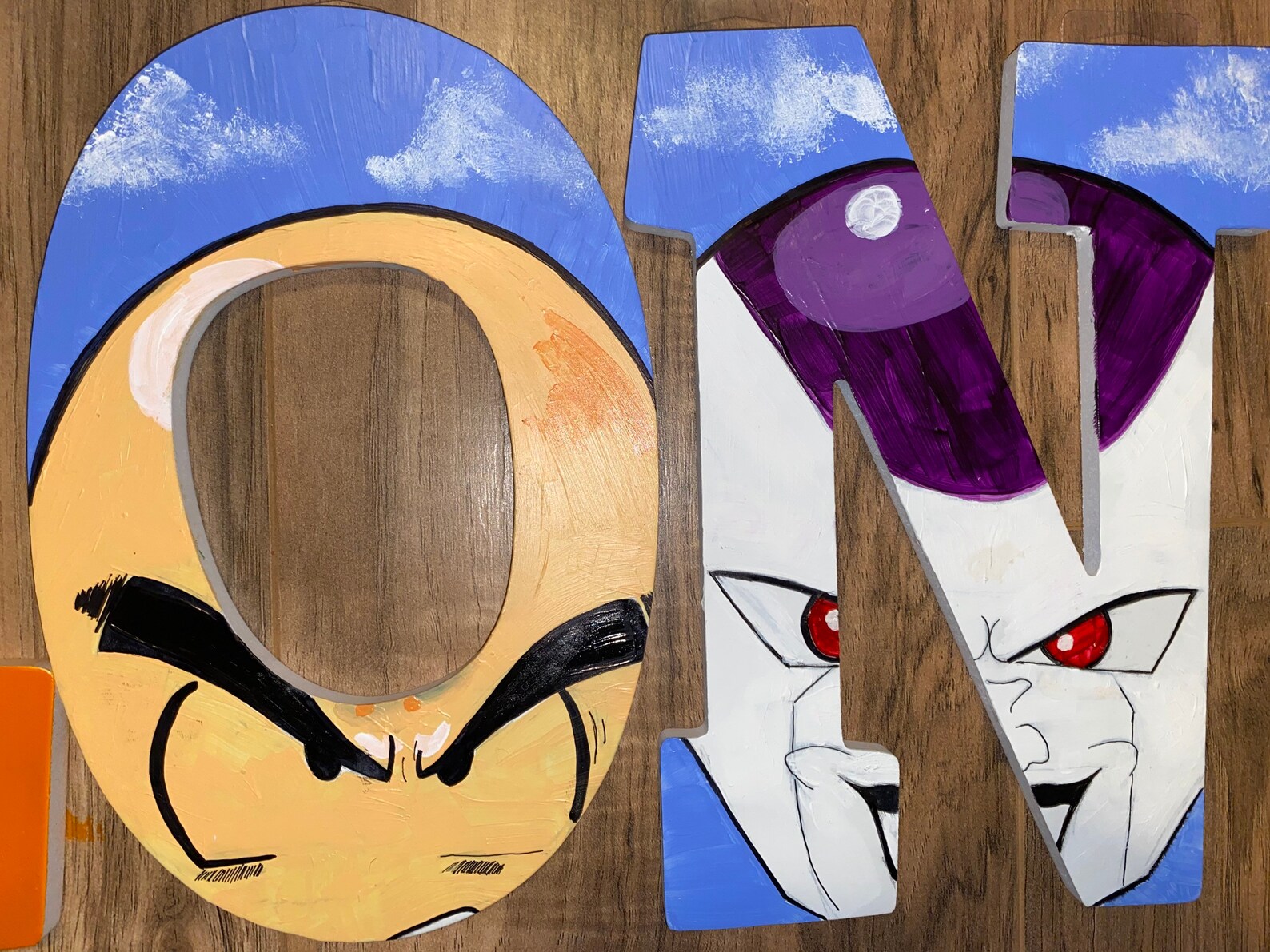 DBZ Theme Letters - Etsy