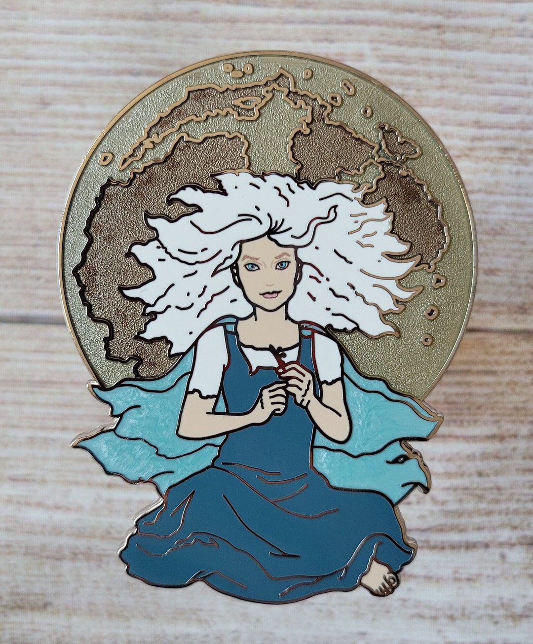 Auri Name of the Wind Enamel Pin - Etsy