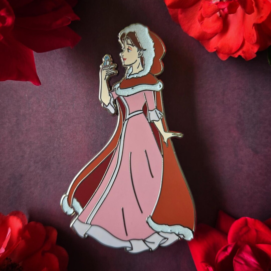 Winter Belle Fantasy Pin - Etsy