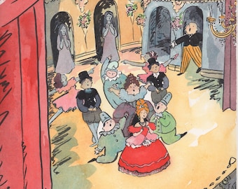 Phantom of the Opera Art Print, Monster, Gothic, Halloween Decor ...