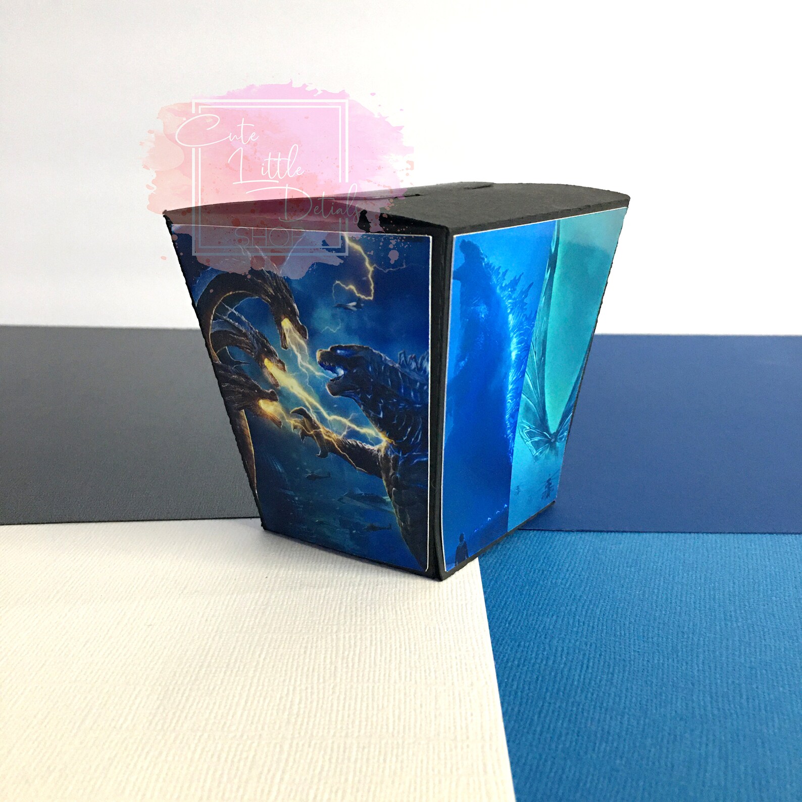 Godzilla Favor Box Treat Box - Etsy