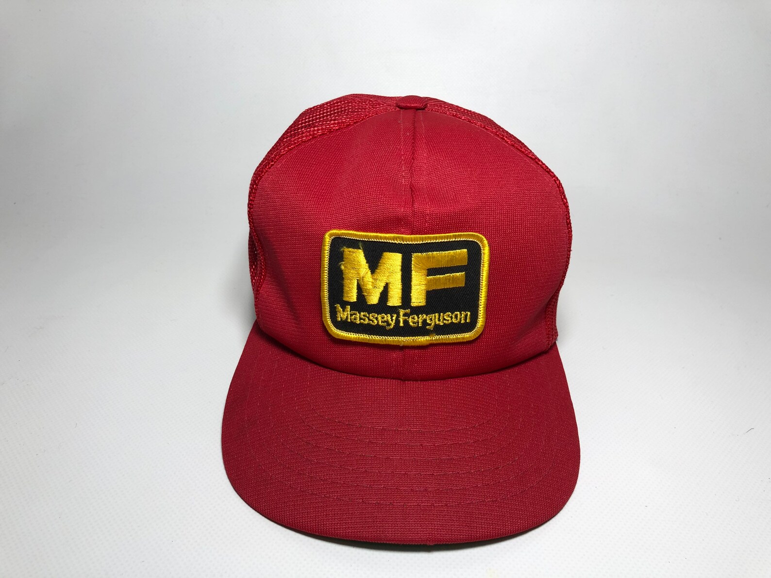 Rare Vintage Massey Ferguson Snapback Trucker Hat Full Mesh Etsy