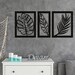 Wall Panel 3 Leaf With Frame . Vector Dxf - Etsy