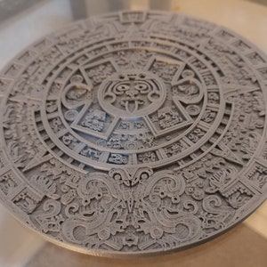 Wall Panel aztec Calendar. Vector Dxf, Cdr,svg, for CNC, Vector File ...