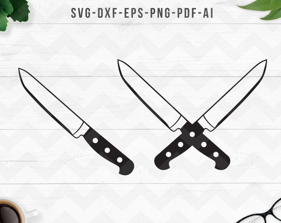 Knife Svg Kitchen Knife Svg Knife Cut Files Knife Clipart - Etsy New ...