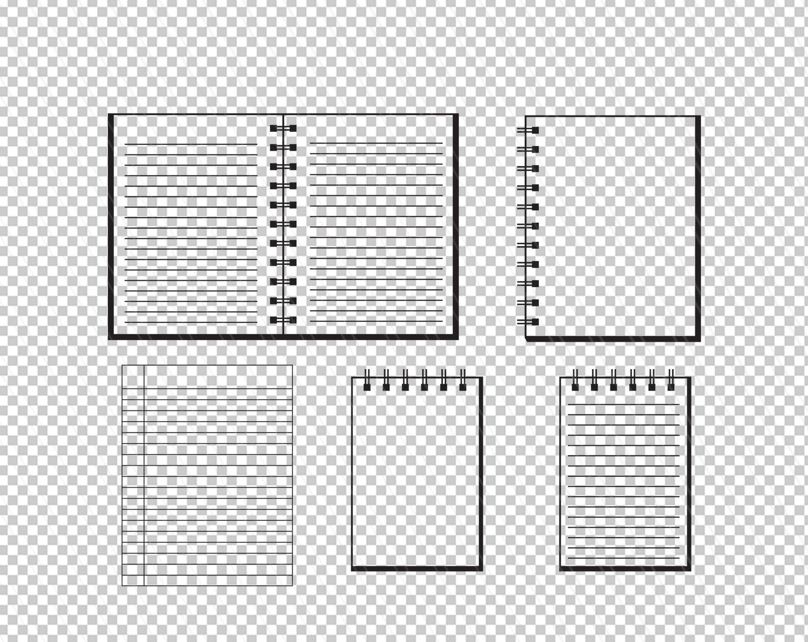 Notebook Paper Svg, Notebook Sheet Svg Cutting Files, School Svg ...