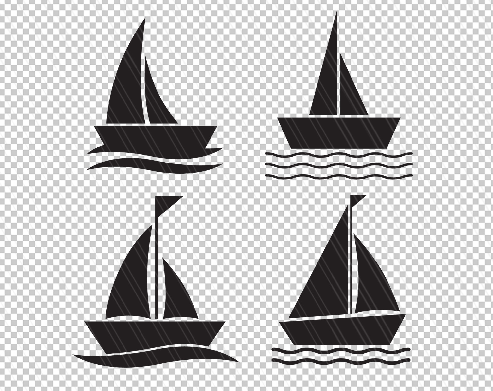 Sailboat svg Boat svg Sail boat svg Sailboat vector | Etsy