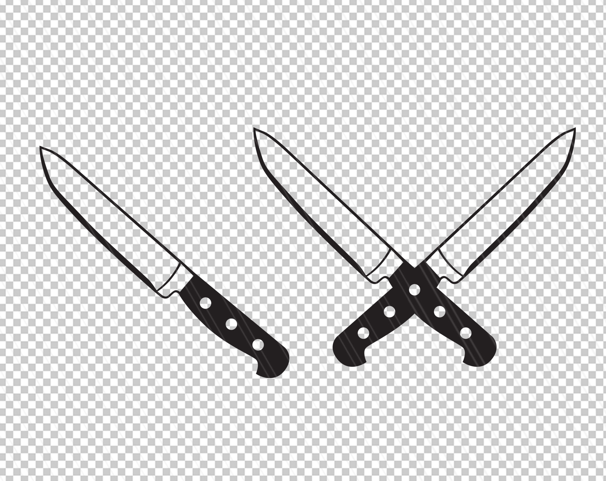 Knife Svg, Kitchen Knife Svg, Knife Cut Files, Knife Clipart, Knife ...