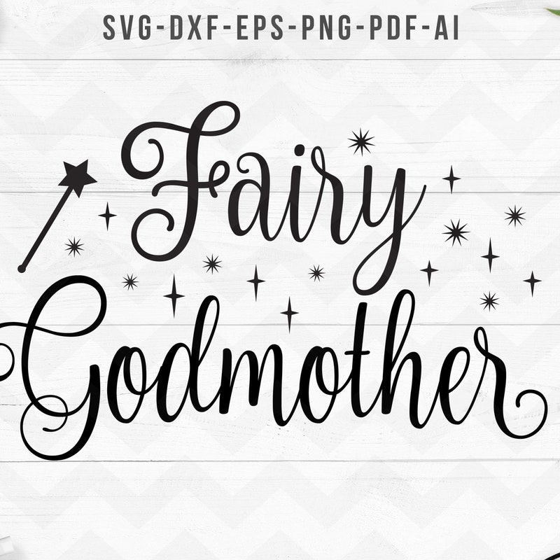 Fairy Godmother Decal - Etsy