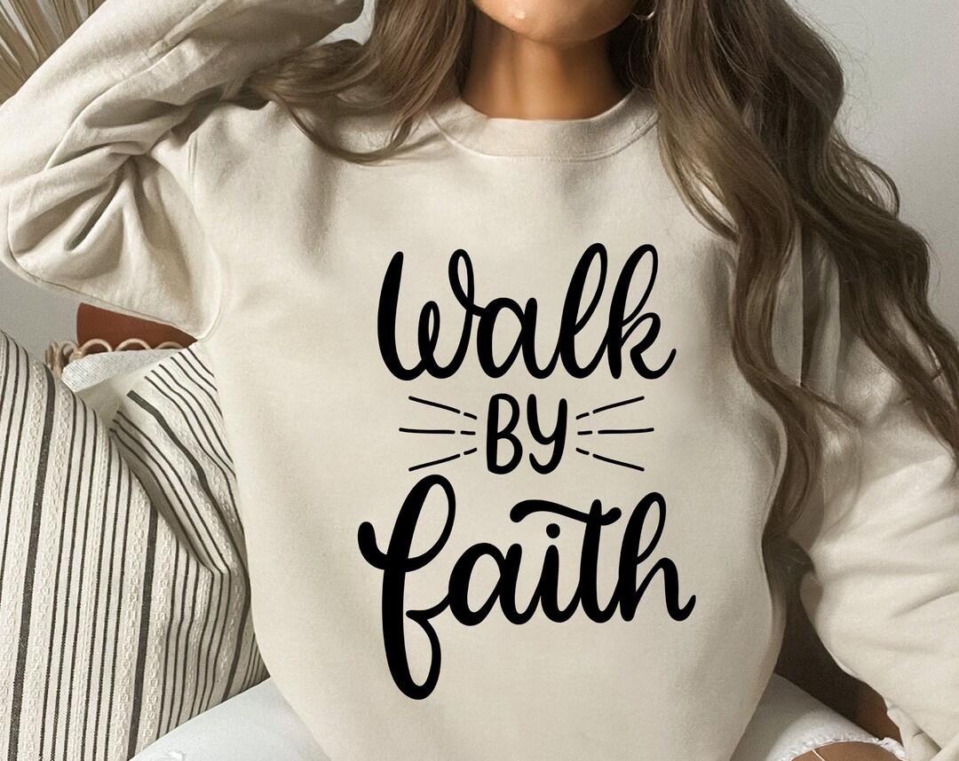 Walk by Faith Svg, Faith Svg, Bible Verse Svg,christian Svg, Scripture ...