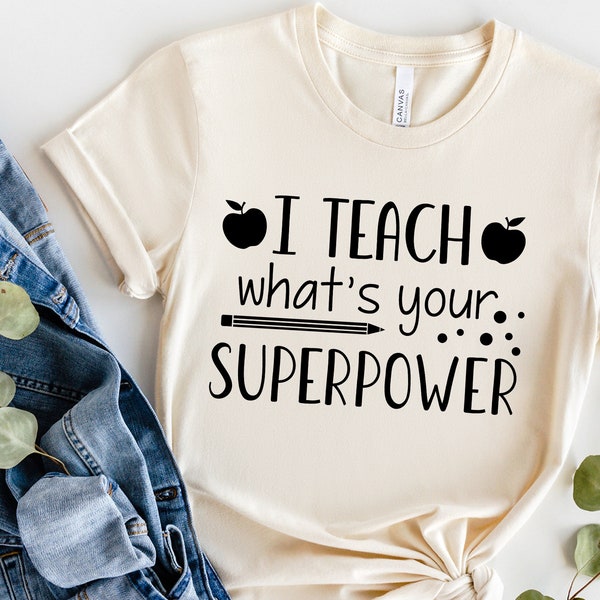 I Teach Superpower - Etsy