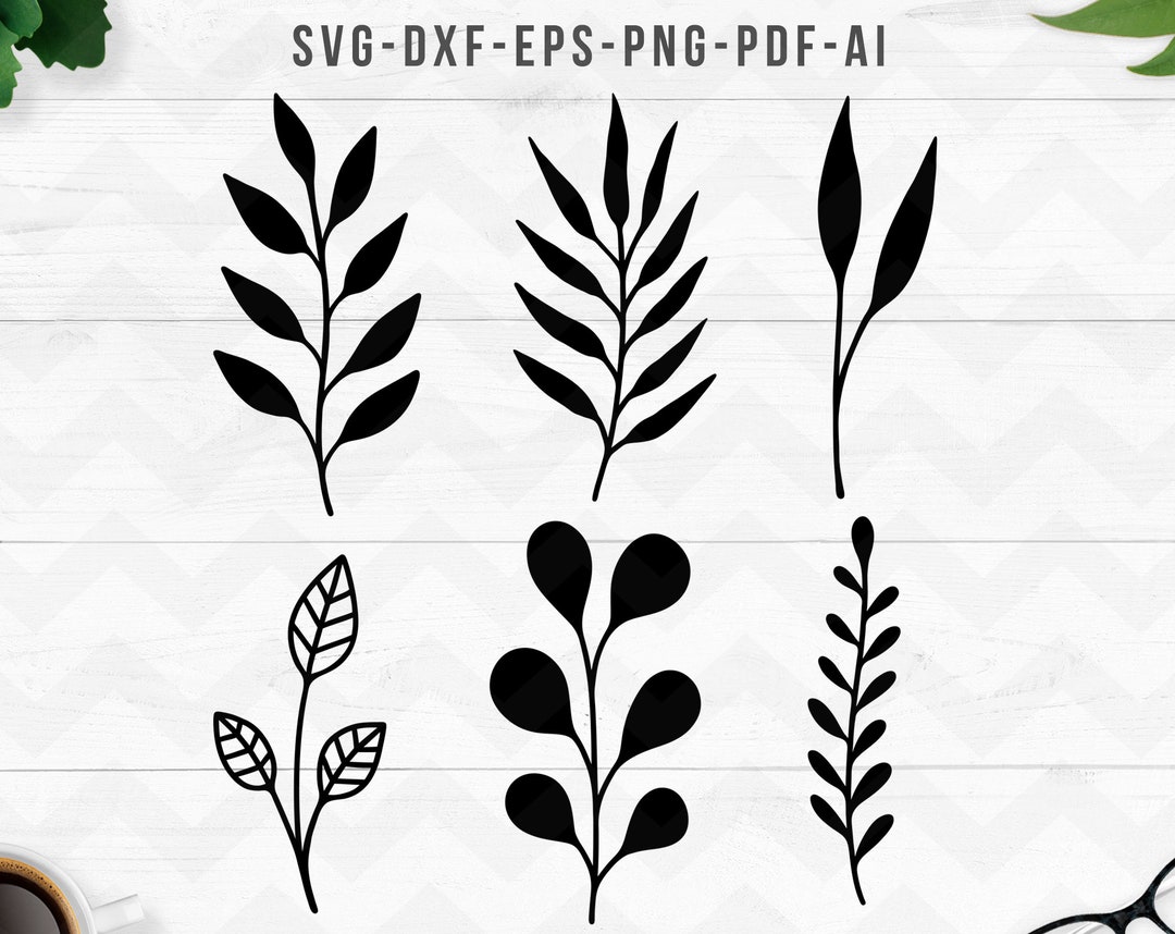 Branches Svg, Leaves Svg, Leaves Cutting Svg, Paper Leaves Svg, Leaf ...