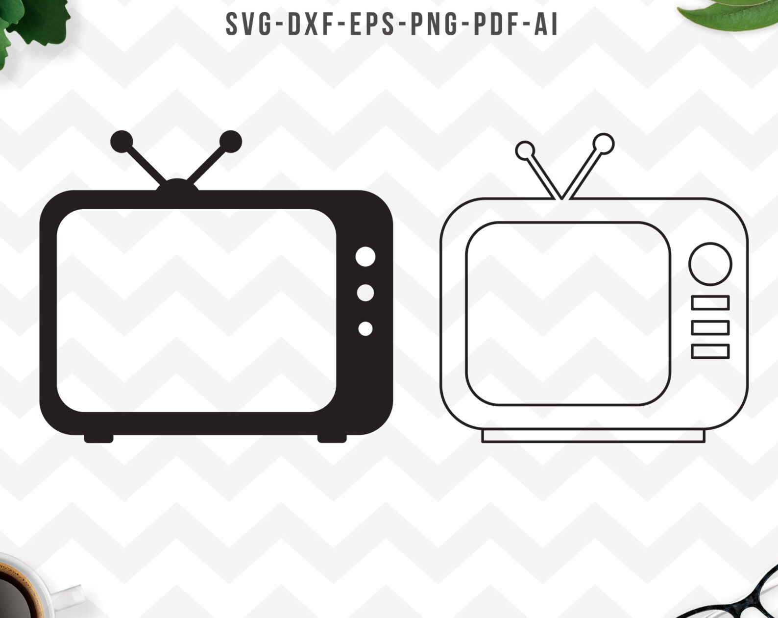 Television Svg, TV Svg, Retro Television Clipart, Film Svg, Television ...