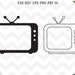 Television Svg, TV Svg, Retro Television Clipart, Film Svg, Television ...