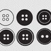 Sewing Button Svg, Button Svg, Sewing Button Cut Files, Sewing Button ...