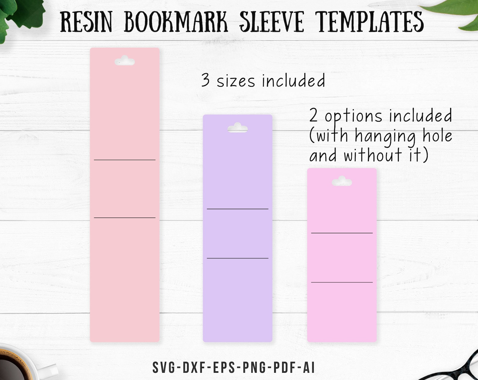 Bookmark Sleeve Svg Bookmark Display Card Svg Bookmark - Etsy