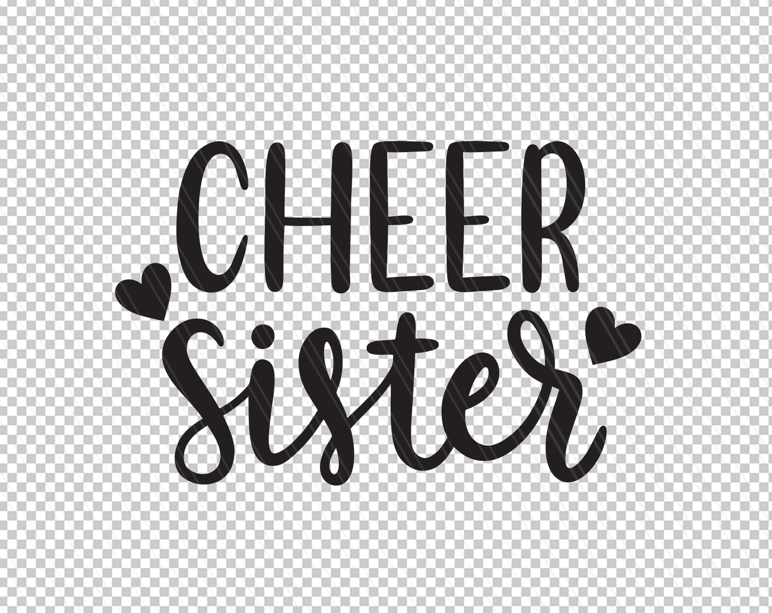 Cheer Sister Svg Sister Svg Cheer Svg Cheerleader Svg - Etsy