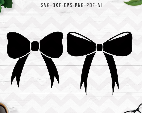 Ribbon Svg Bow Svg Bow Vector Bow Tie Svg Bows Svg Bow | Etsy