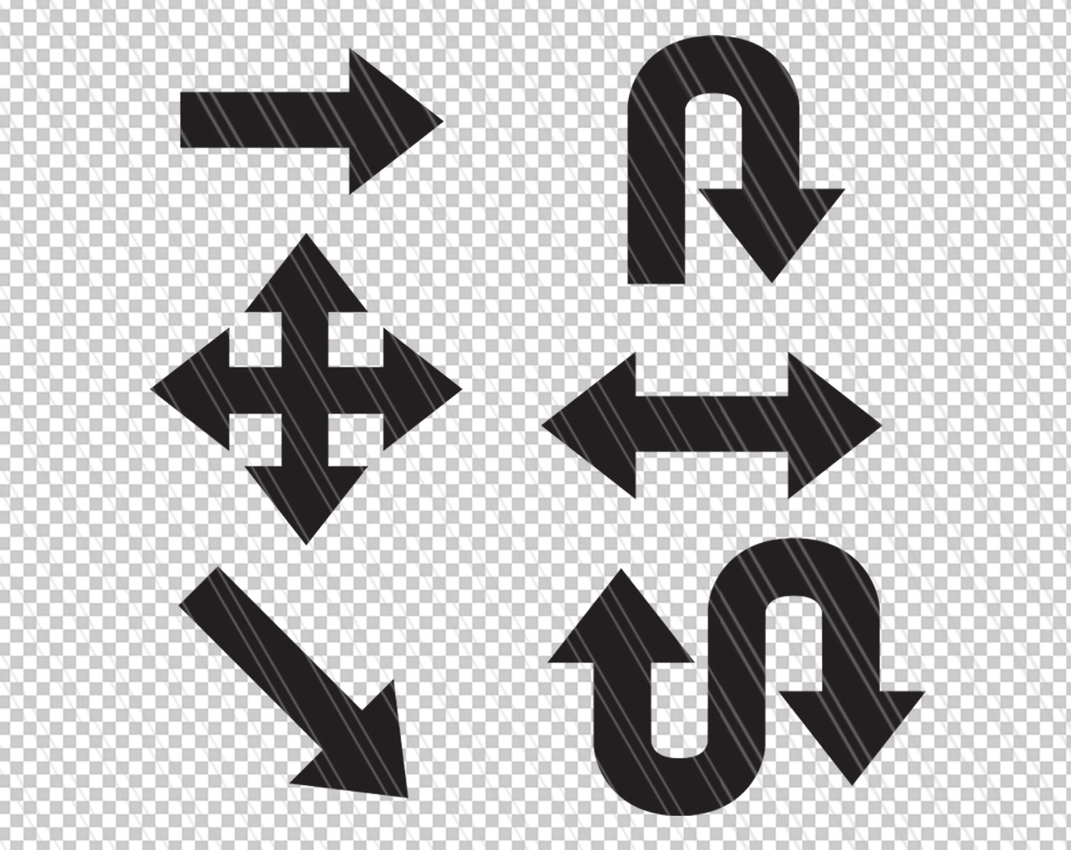 Arrow SVG Arrows Svg Directional Arrows Svg Left Right up | Etsy