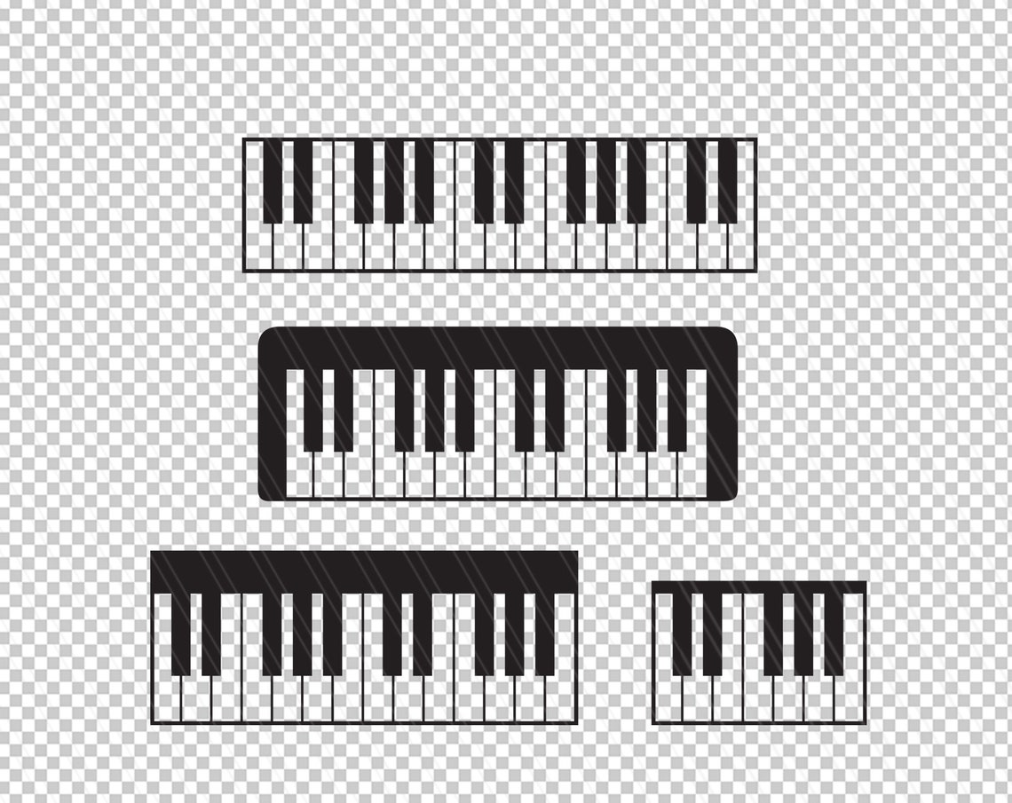 Piano Keys Svg Keyboard Svg Piano Keyboard Keys Svg Music - Etsy Canada