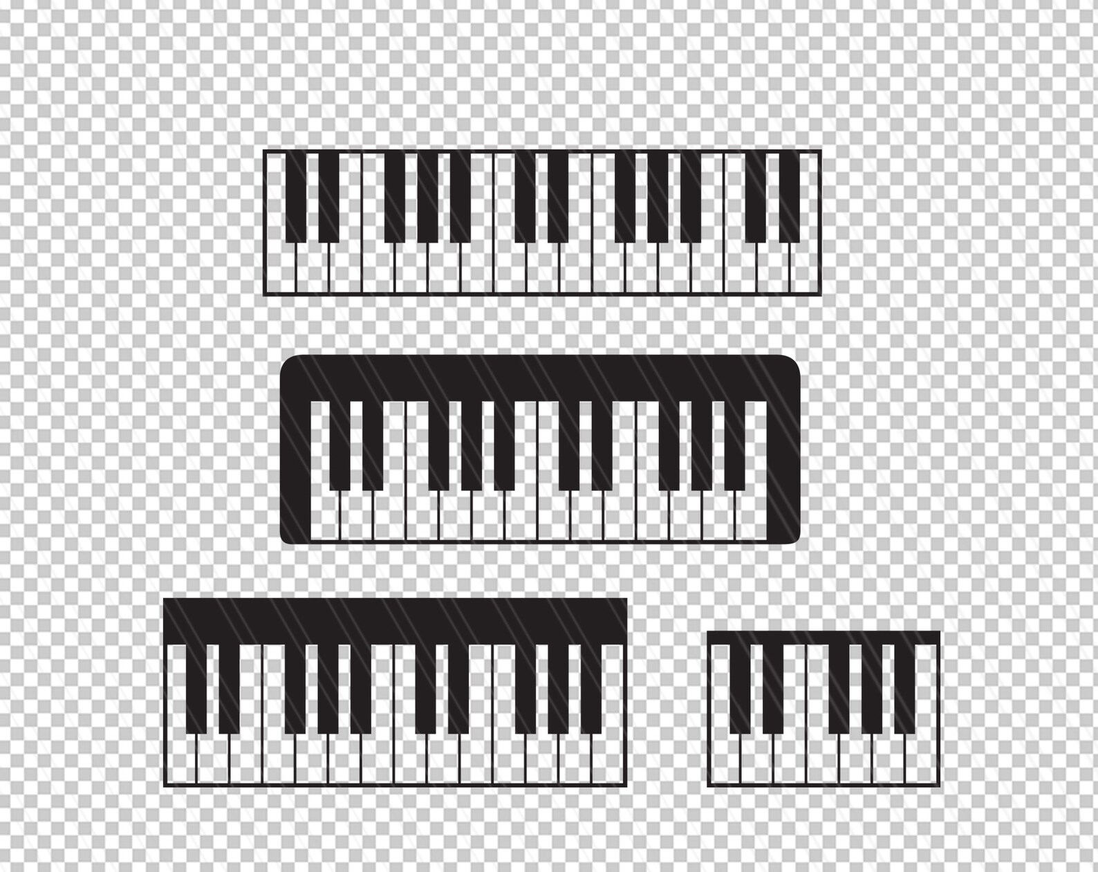 Piano Keys Svg Keyboard Svg Piano Keyboard Keys Svg Music - Etsy Canada