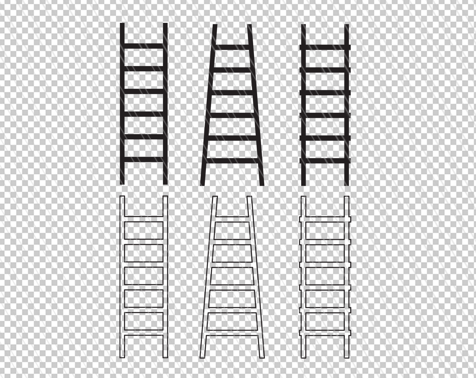 Ladder Svg Ladder Vector Step Ladder Svg Ladder Clipart - Etsy Canada