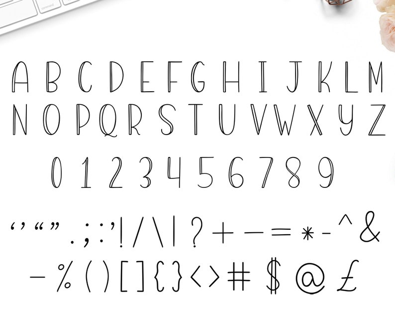 Font Svg Alphabet Svg Handwritten Font Vector Font Vector - Etsy Canada