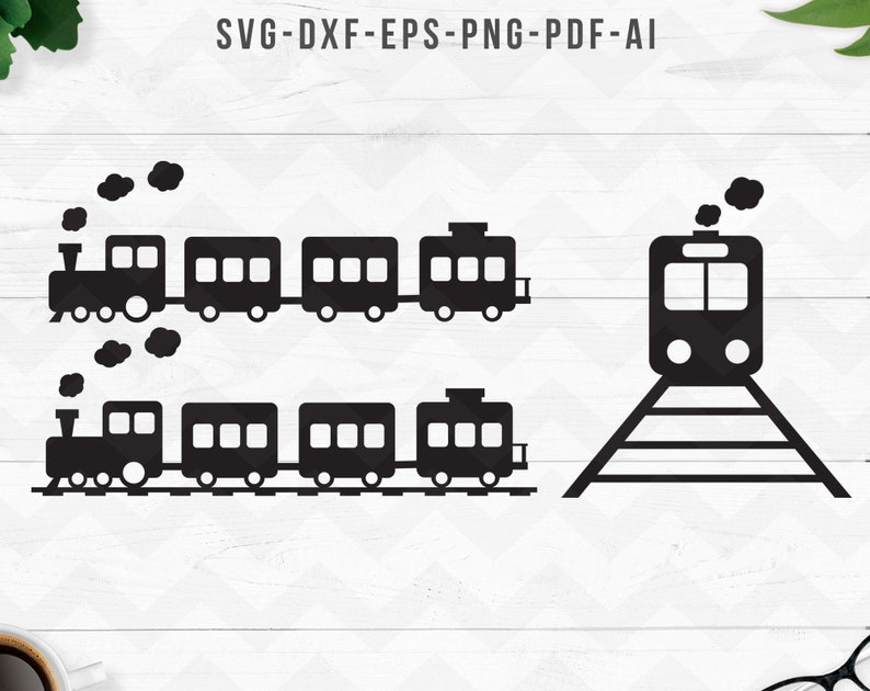 Train Svg Train Cut Files Kids Nursery Clipart Birthday - Etsy