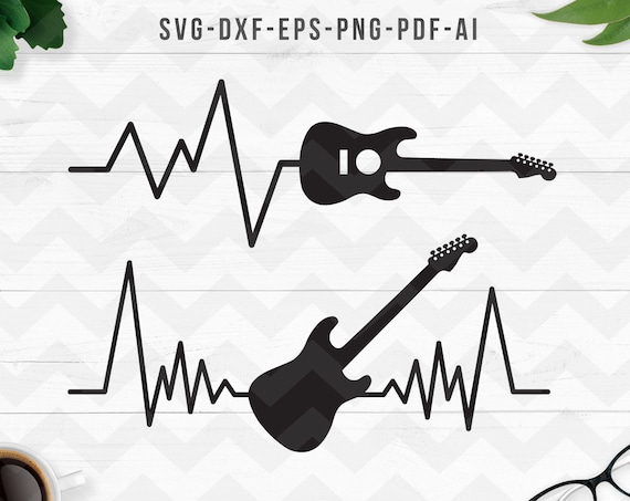 Heartbeat Svg Guitar Heartbeat Svg Heart Beat Svg Music - Etsy