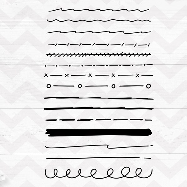 Doodle Dividers - Etsy