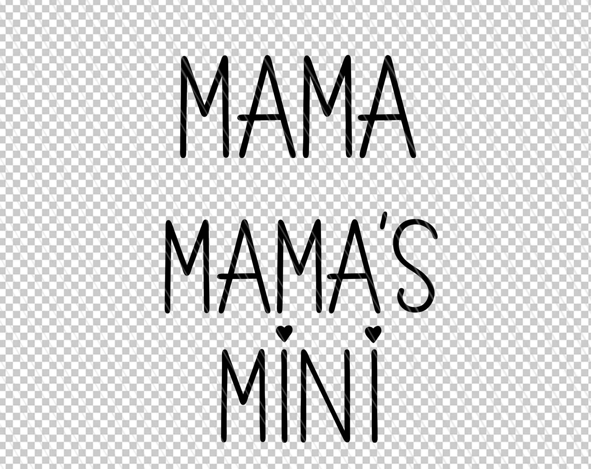Mama svg Mama mini svg Mini svg madre svg momlife nueva - Etsy México