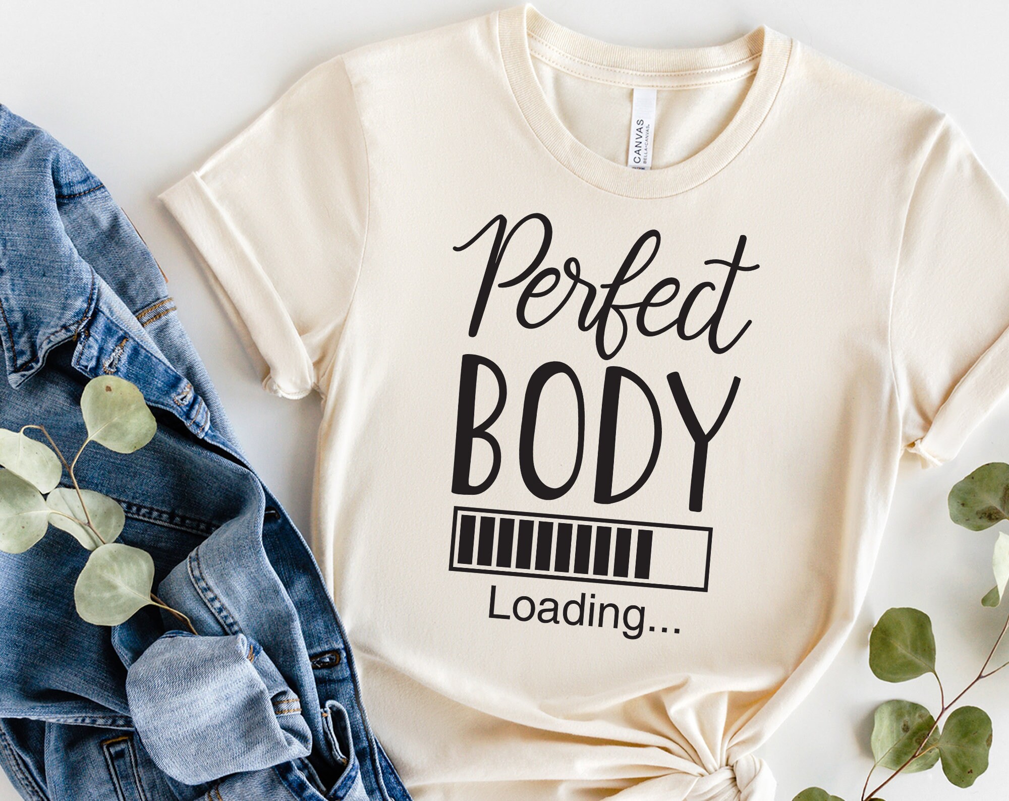 Perfect Body Loading Svg, Gym Svg, Workout Svg, Fitness Svg,gym Shirt ...