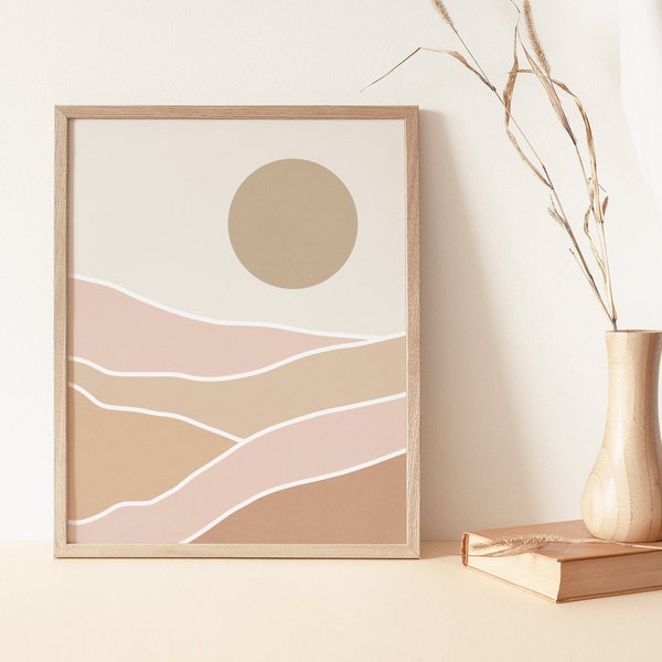 Boho Art Print - Etsy