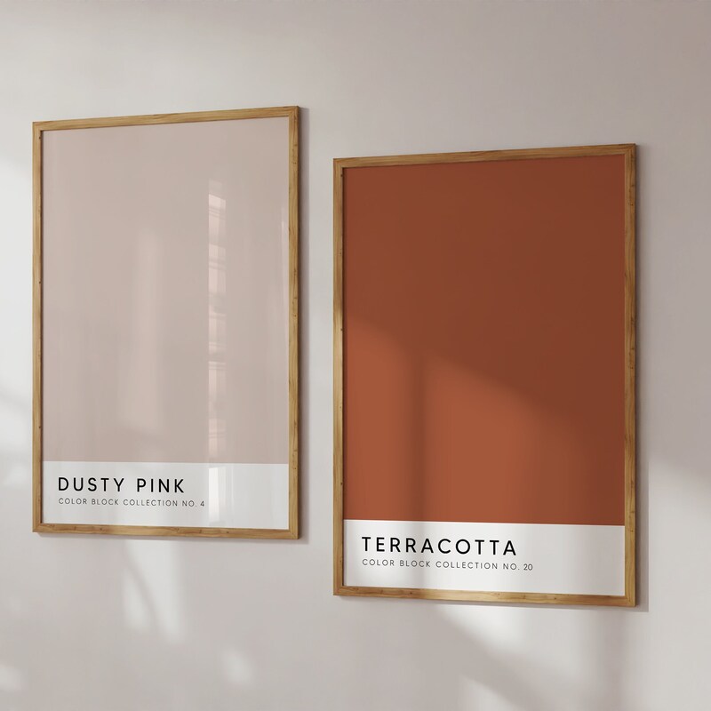 Terracotta poster - Etsy Nederland