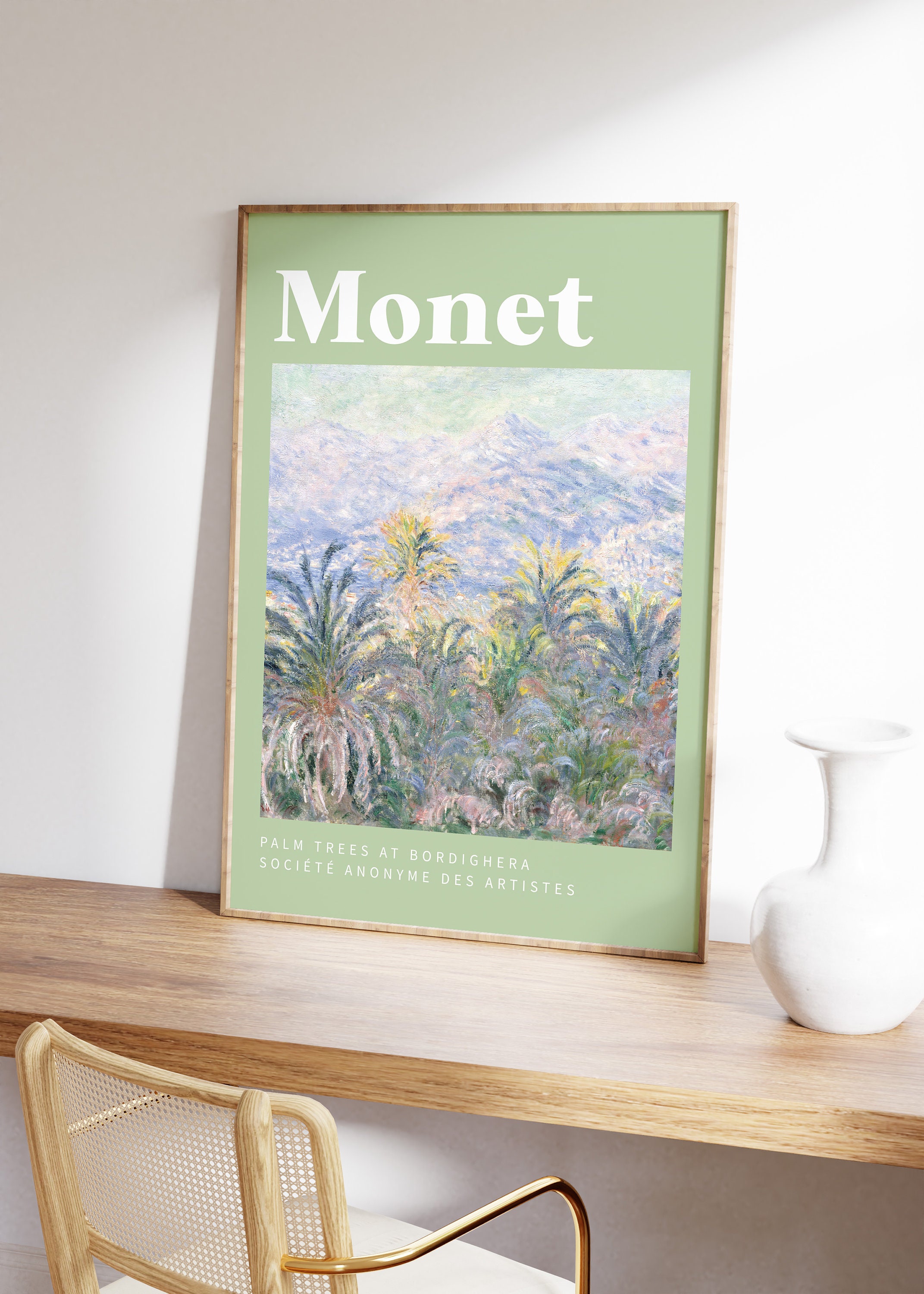 Monet Print Set | Pastel Room Decor | Gallery Wall Set - Etsy
