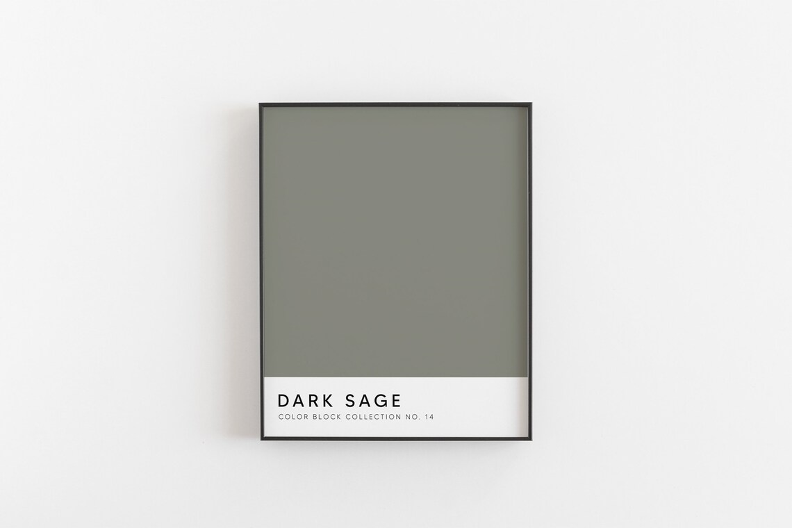 Modern Wall Art Color Block Prints Minimal Print Set of 6 - Etsy