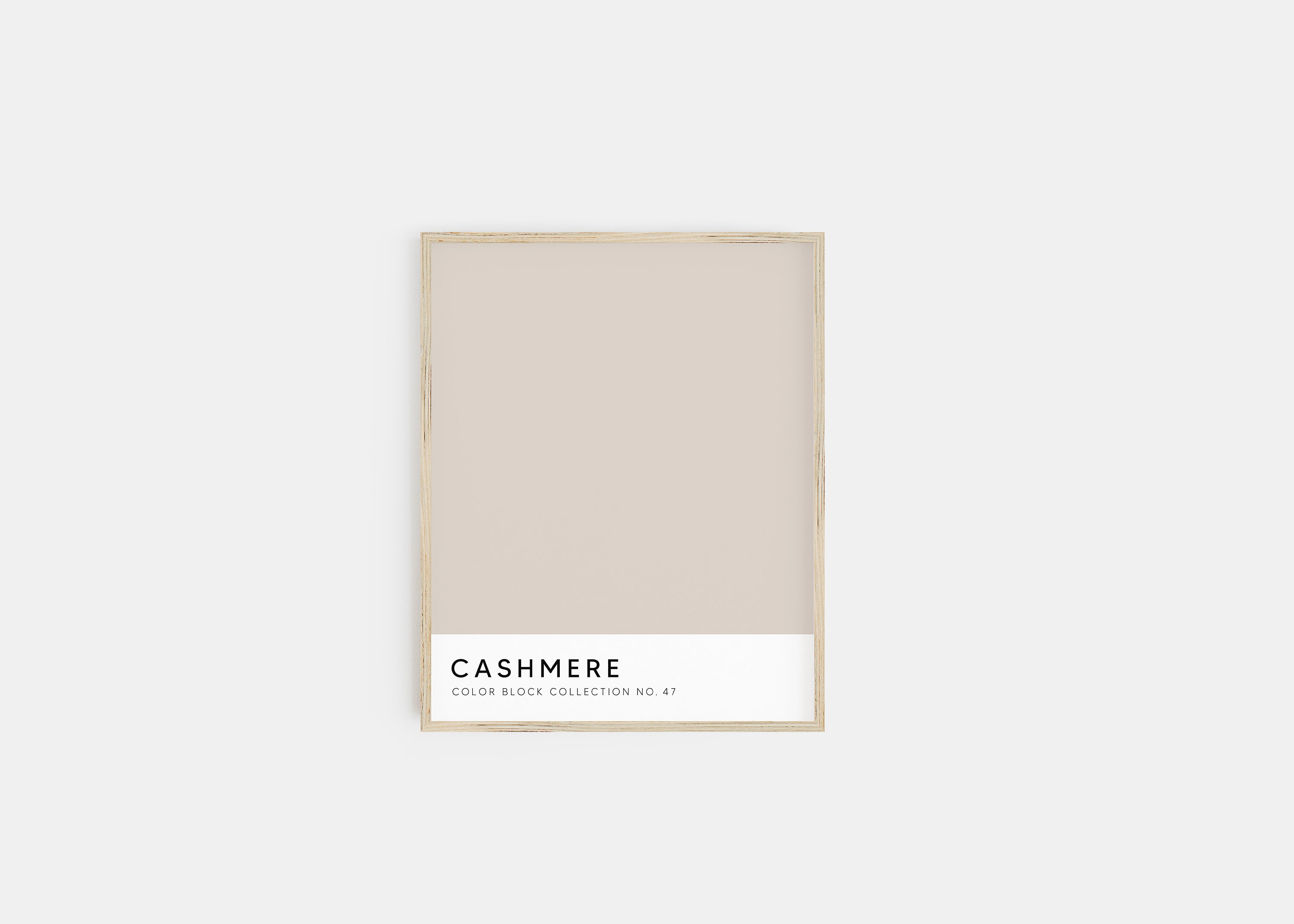 Neutral Wall Art Minimal Print Color Block Print Set of 2 - Etsy
