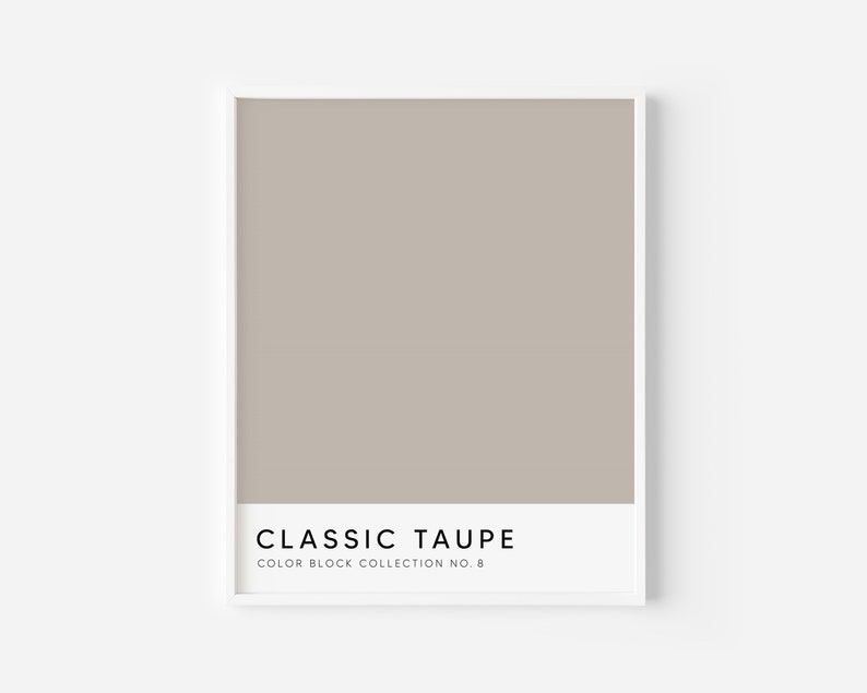 Modern Wall Art | Color Block Prints | Minimal Print Set of 6 - Etsy