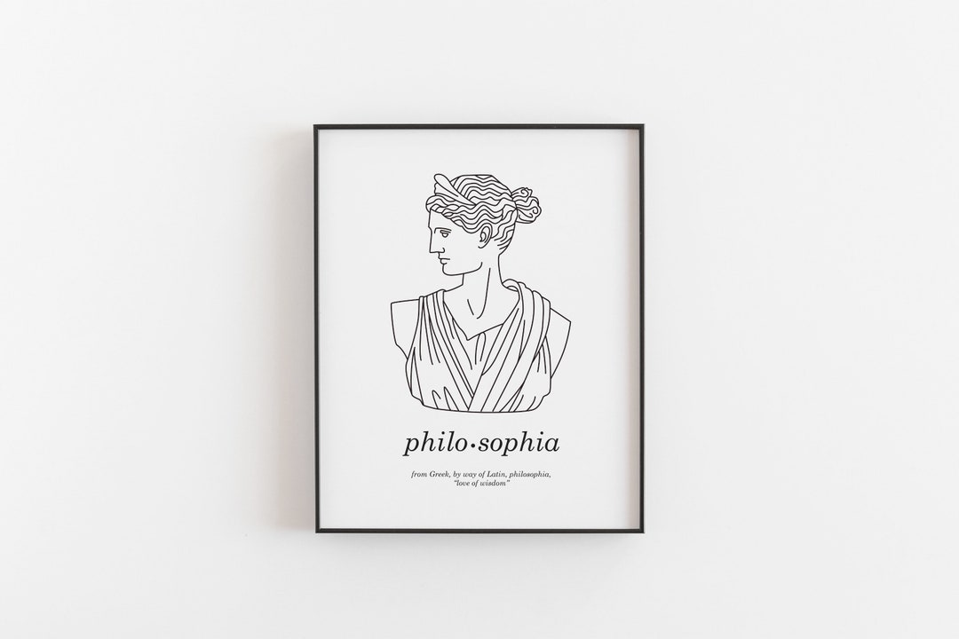 Philosophy Print | Philosophy Poster - Etsy